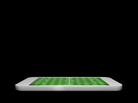 4K 3D Animation soccer football field wi... | Stock Video | Pond5