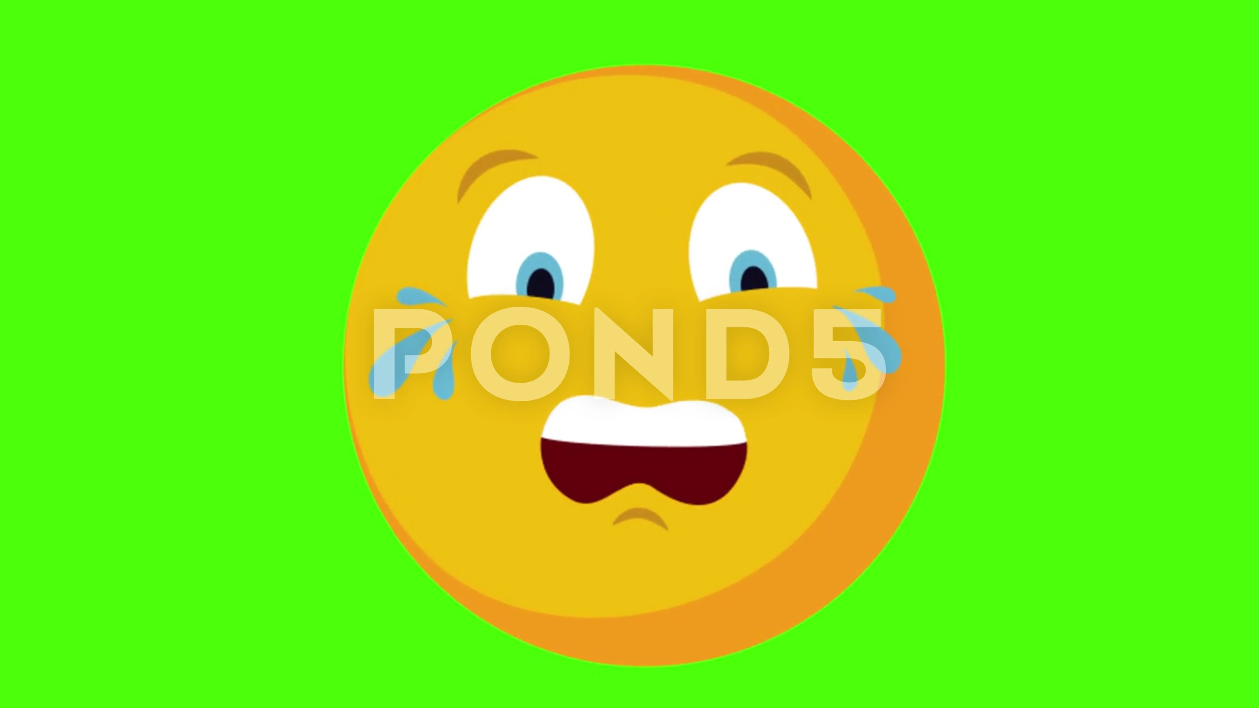 Smiley Face 3d Animation