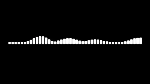 4K 3d Audio wave or frequency sound wave... | Stock Video | Pond5