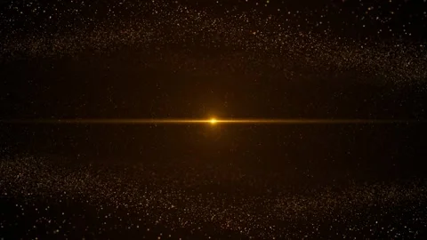 4K 3D A golden ray background and fallin... | Stock Video | Pond5