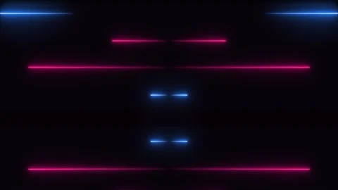 4K 3D neon flash light structures. Hi-te... | Stock Video | Pond5