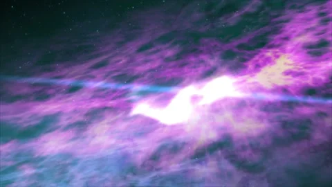 4K 3D Space Exploration To The Orion Neb... | Stock Video | Pond5