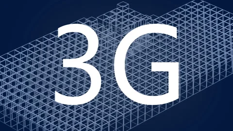 4k 3G symbol,abstract box matrix generat... | Stock Video | Pond5