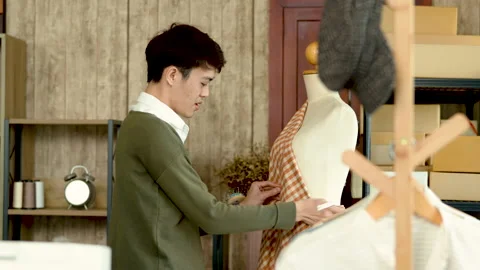 Asian Man Owner Stock Video Footage | Royalty Free Asian Man Owner ...