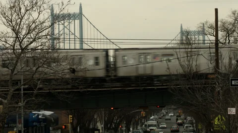 Above Ground Subway Stock Video Footage | Royalty Free Above Ground ...