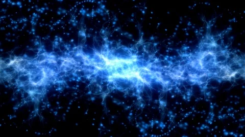 4k abstract animated particle background | Stock Video | Pond5