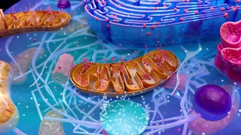 4K abstract animation of the biological ... | Stock Video | Pond5