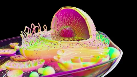 4K abstract animation of the biological ... | Stock Video | Pond5