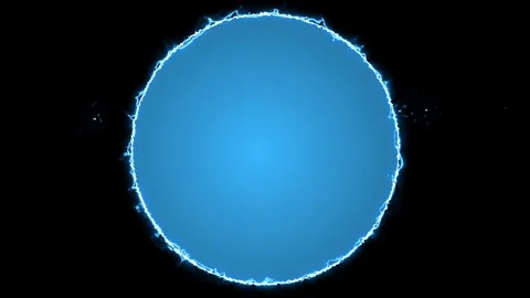 4k abstract animation with blue droplet ... | Stock Video | Pond5
