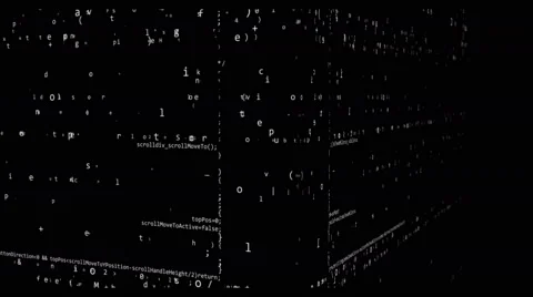 4K Abstract animation of digital data ma... | Stock Video | Pond5