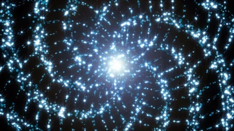 4K Abstract background shining particles... | Stock Video | Pond5