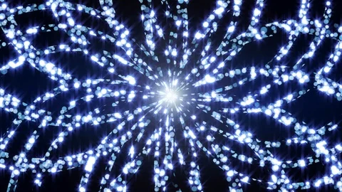 4K Abstract background shining particles... | Stock Video | Pond5