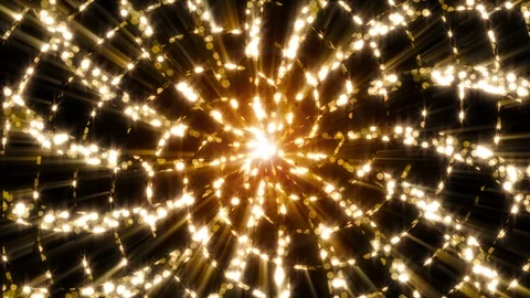 4K Abstract background shining particles... | Stock Video | Pond5