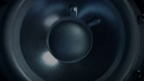 4k Abstract Background of Subwoofer Movi... | Stock Video | Pond5