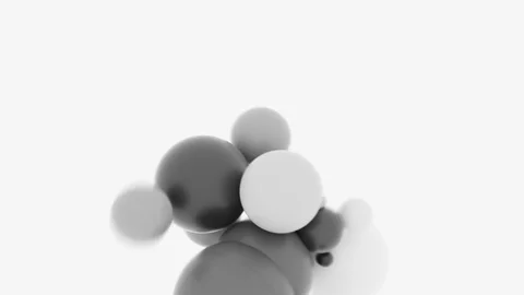 4K Abstract Balloon Ball Animation. | Stock Video | Pond5