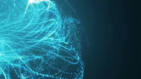 4K. Abstract blue wavy motion background... | Stock Video | Pond5