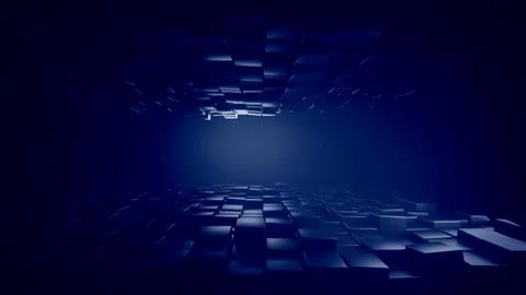 4K Abstract Cubic Background. | Stock Video | Pond5