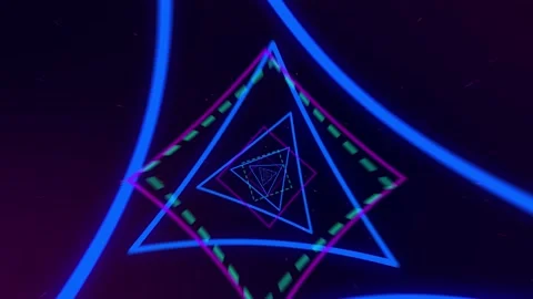 4k Abstract infinite Loopable Tunnel Bac... | Stock Video | Pond5
