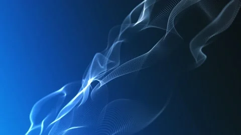 4K Abstract loopable blue and violet wav... | Stock Video | Pond5