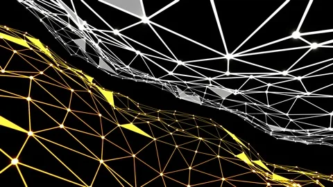 4K Abstract looped background of waves o... | Stock Video | Pond5