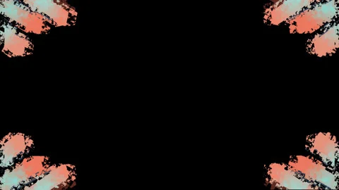 4K. abstract motion 4conner rectangle gl... | Stock Video | Pond5