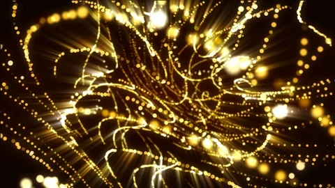 4K Abstract motion background shine part... | Stock Video | Pond5