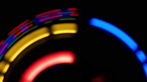 4K abstract motion lights futuristic bac... | Stock Video | Pond5