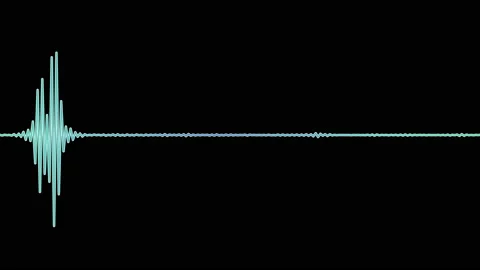 4k abstract music sound wave or audio wa... | Stock Video | Pond5