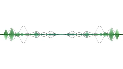 4k abstract music sound wave or audio wa... | Stock Video | Pond5