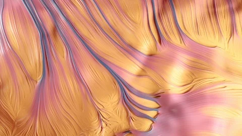 4K Abstract Paint Ripples. | Stock Video | Pond5