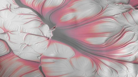 4K Abstract Paint Ripples. | Stock Video | Pond5