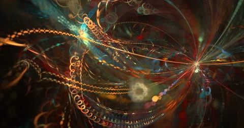 4K abstract particle spiral motion backg... | Stock Video | Pond5