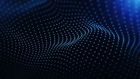 4k Abstract particles background loop | Stock Video | Pond5