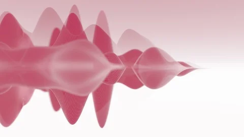 4K Abstract Undulating Waveform. | Stock Video | Pond5