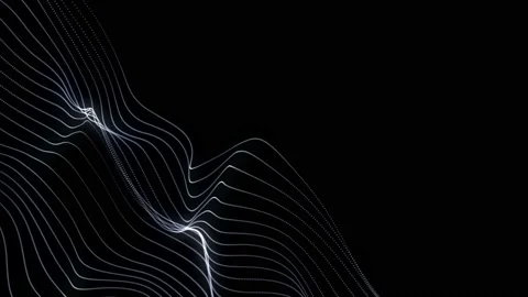 4K Abstract wave background. White wavy ... | Stock Video | Pond5