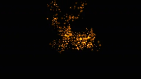 4k Abstract wind blowing flame firework ... | Stock Video | Pond5