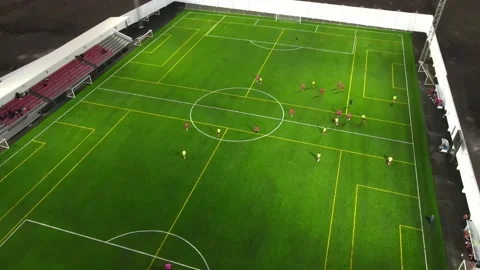 Football Pitch 4K Stock Video Footage | Royalty Free Football Pitch 4K ...
