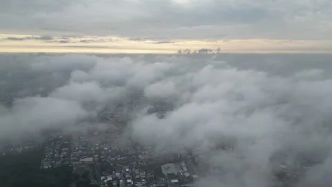 4K Aerial flying backwards through the w... | Stock Video | Pond5