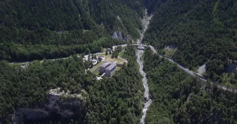 4K Aerial, Fyling Above Fort Victor-Emma... | Stock Video | Pond5