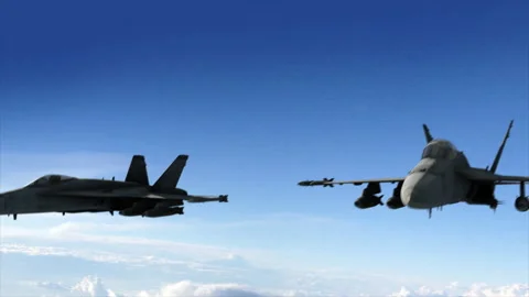 Fighter Jet Stock Video Footage | Royalty Free Fighter Jet Videos | Pond5