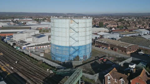 Gasometer Stock Videos – Royalty-Free HD & 4K Videos