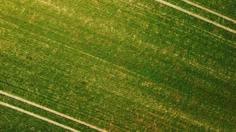 4K aerial rotating top view footage of a... | Stock Video | Pond5