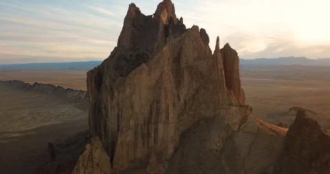 Shiprock Stock Footage ~ Royalty Free Stock Videos | Pond5