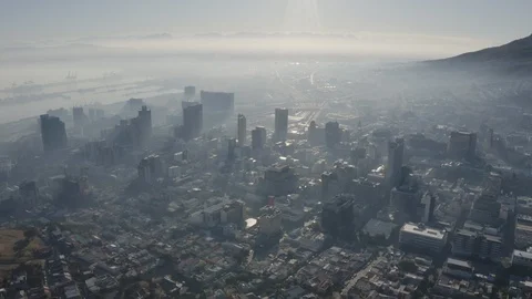 Smog Over City Stock Footage ~ Royalty Free Stock Videos | Pond5