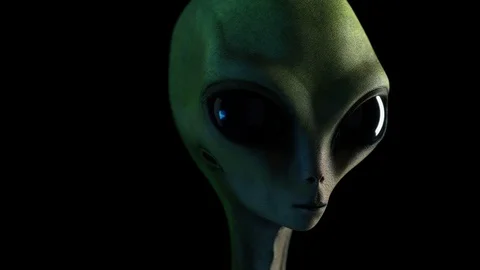 4K Alien realistic 3D animation. Extrate... | Stock Video | Pond5