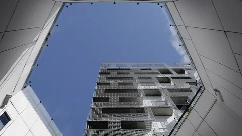 4K anamorphic video with forward and til... | Stock Video | Pond5