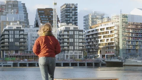 4K anamorphic video with pan motion of a... | Stock Video | Pond5