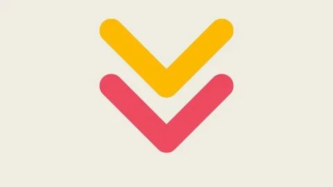 4K Animated Arrow direction sign on whit... | Stock Video | Pond5