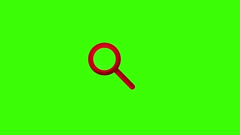 4K Animated Magnifying Glass Icon with G... | Stock Video | Pond5