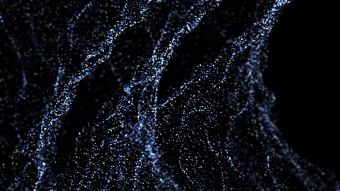4k animated particle technology backgrou... | Stock Video | Pond5